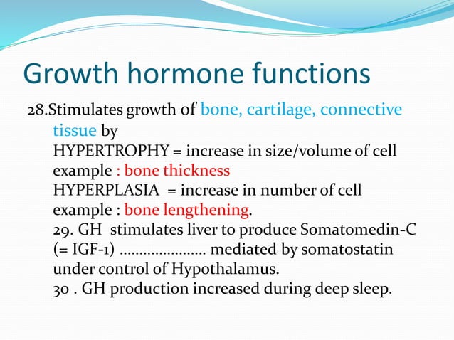 Growth hormone | PPT