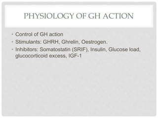 Growth hormone deficiency states and growth hormone replacement therapy ...
