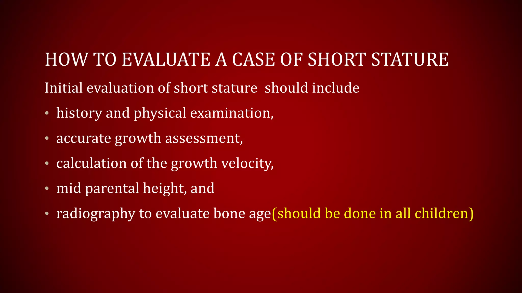 Growth Hormone Its Deficiency And Excess Ppt