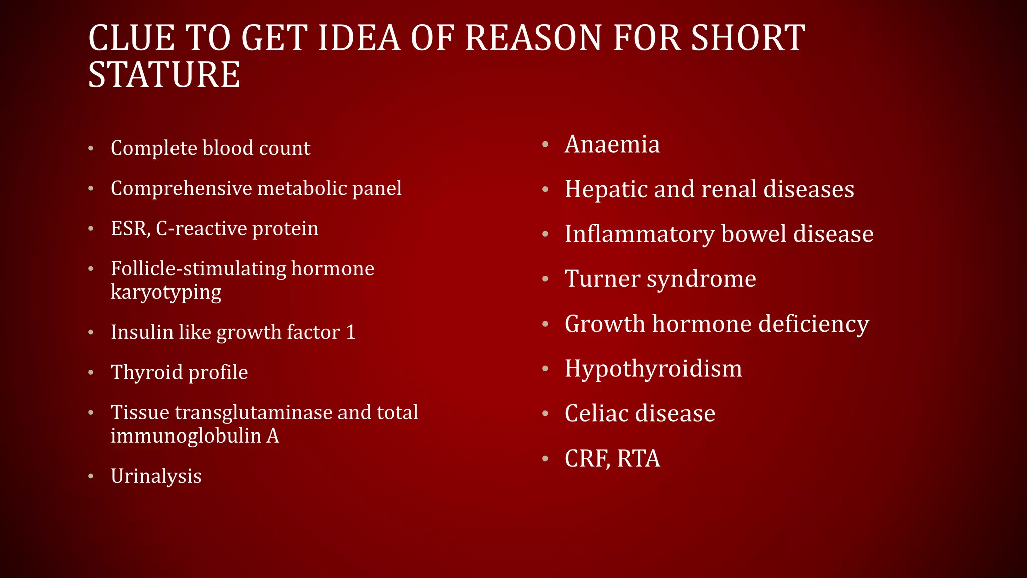 Growth hormone its deficiency and excess | PPTX