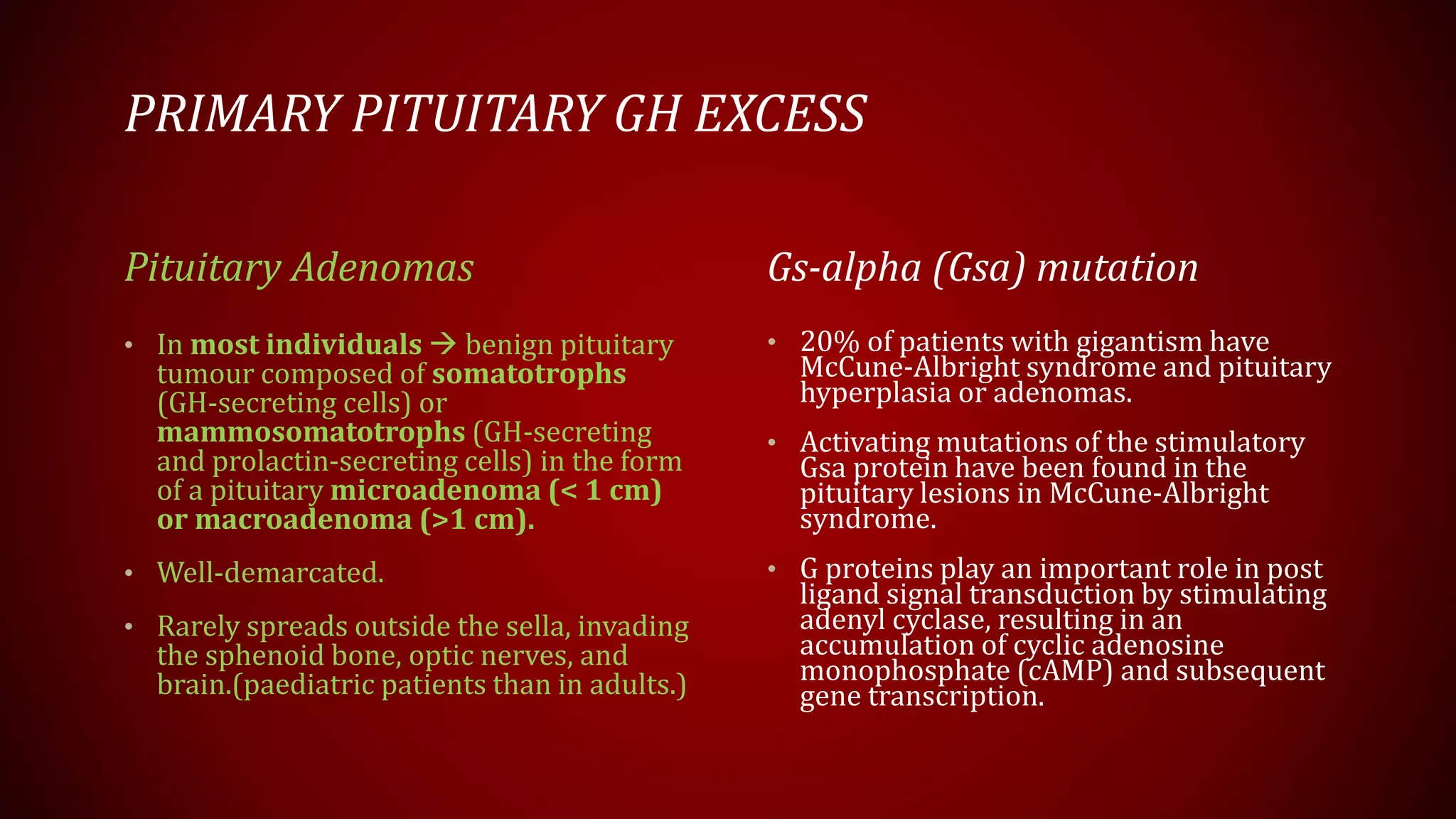 Growth Hormone Its Deficiency And Excess Ppt