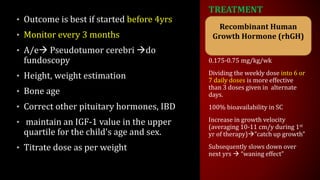 Growth hormone its deficiency and excess | PPTX