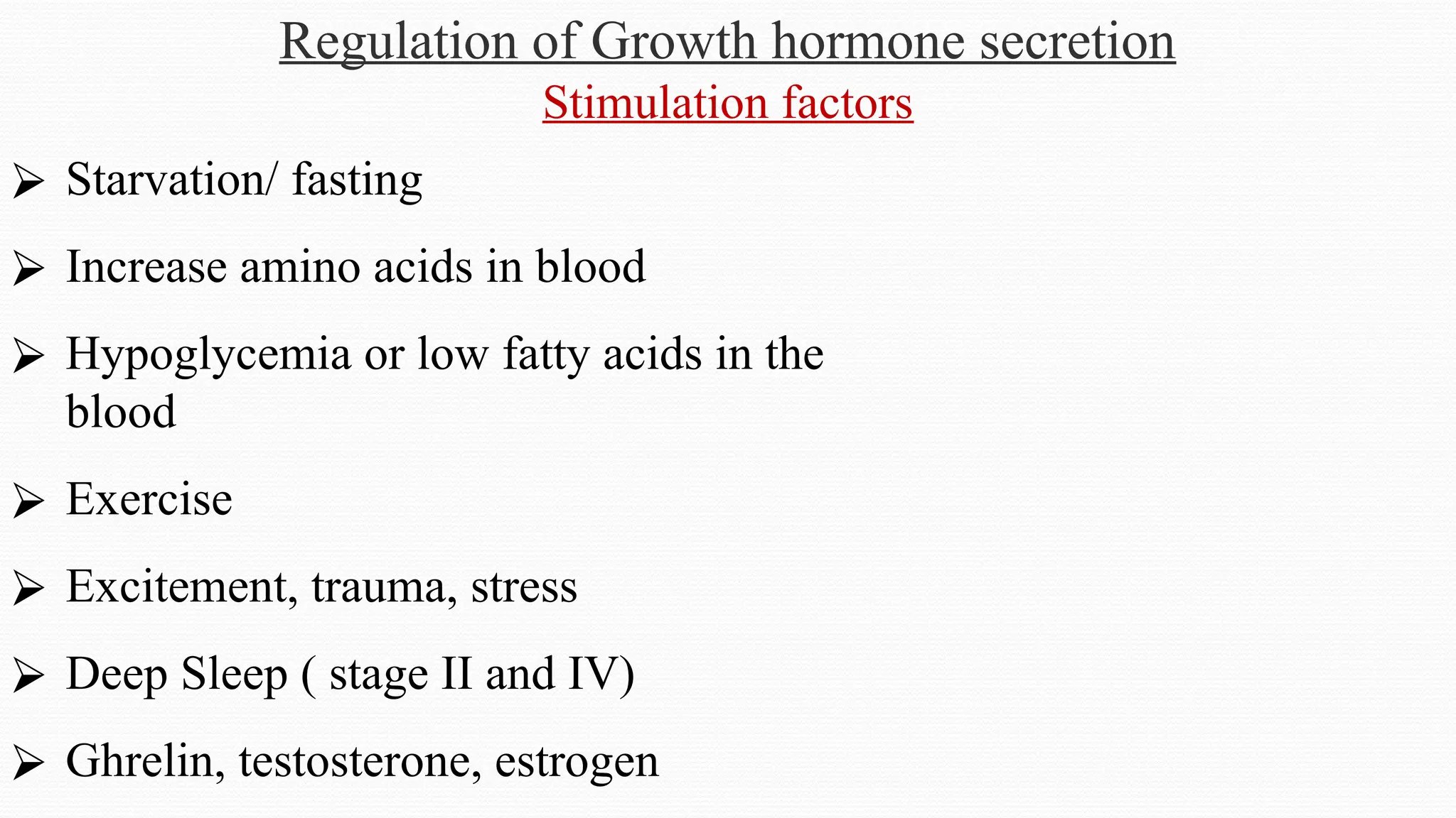 Growth Hormone physiology by Dr nooria ppt | PPTX