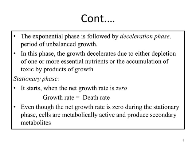Growth kinetics | PPTX | Chemistry | Science