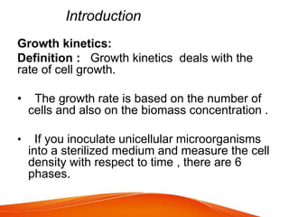 Growth kinetics | PPTX