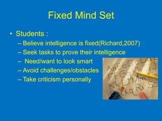 Growth mind set | PPTX