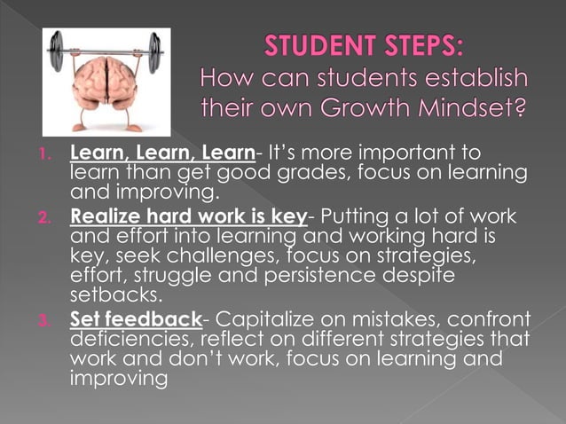 Growth mindset | PPTX