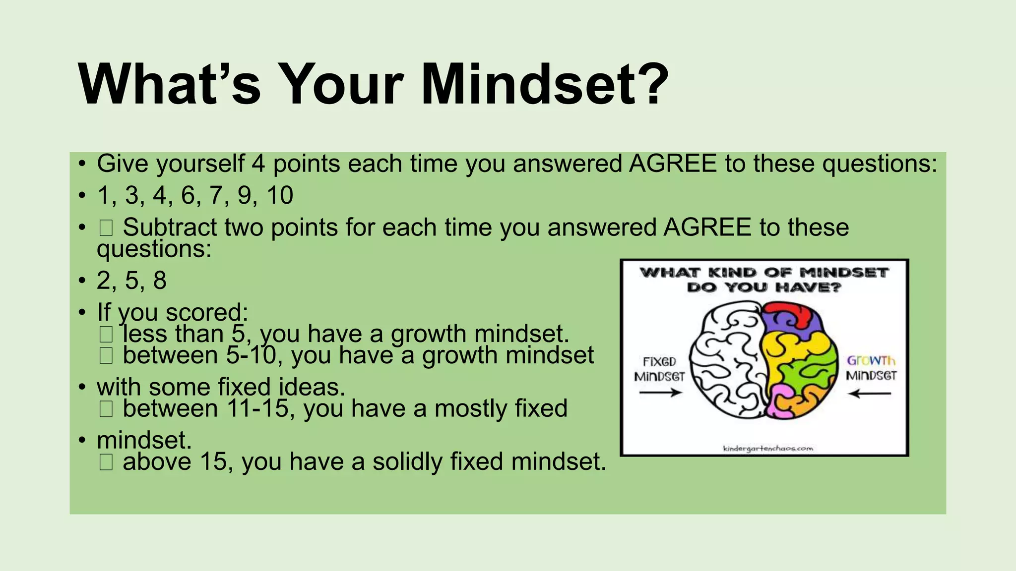 Growth mindset | PPT