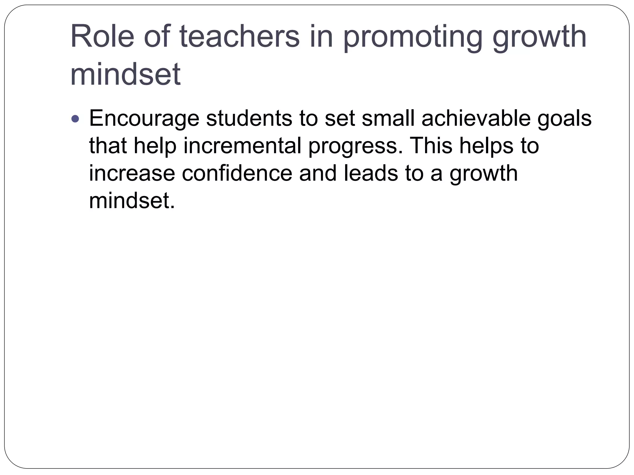 Growth mindset | PPTX