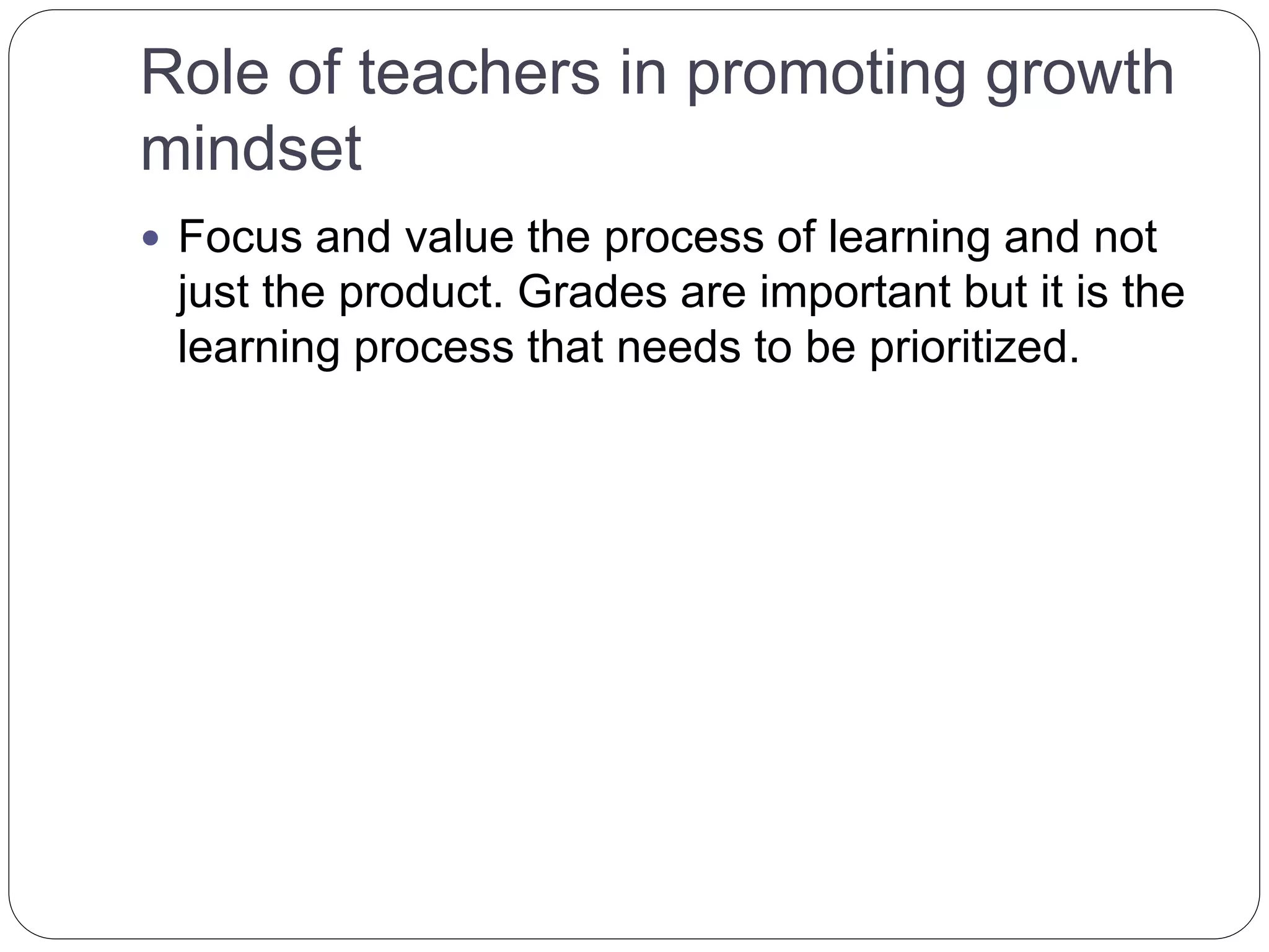 Growth mindset | PPTX