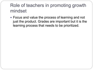 Growth mindset | PPTX