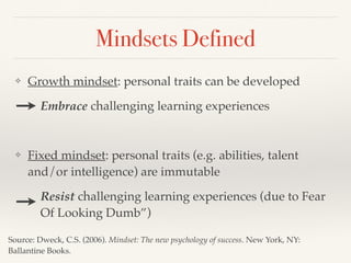 Using Technology to Encourage Learning with a Growth Mindset | PPT