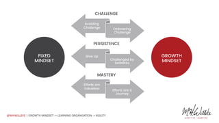 Growth mindset - learning organisation - agility | PPTX