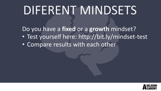 Growth mindset and grit | PPTX