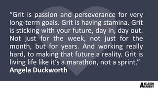 Growth mindset and grit | PPTX