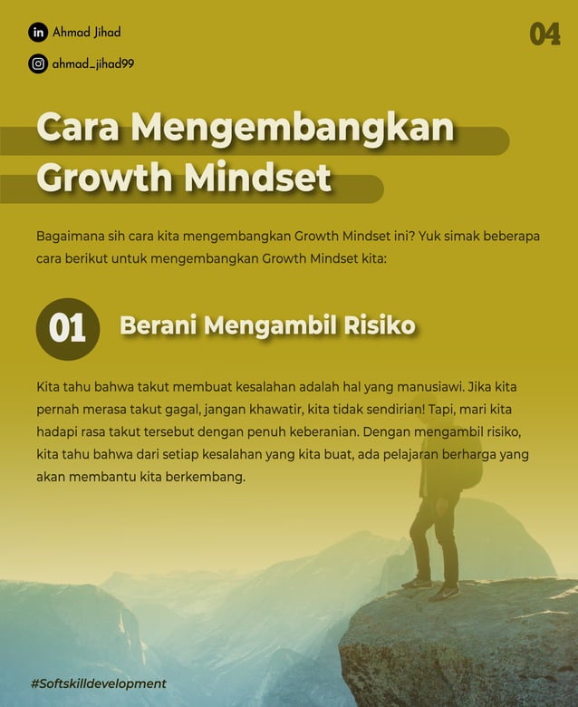 Tips Membangun Growth Mindset Sejak Dini! | PDF