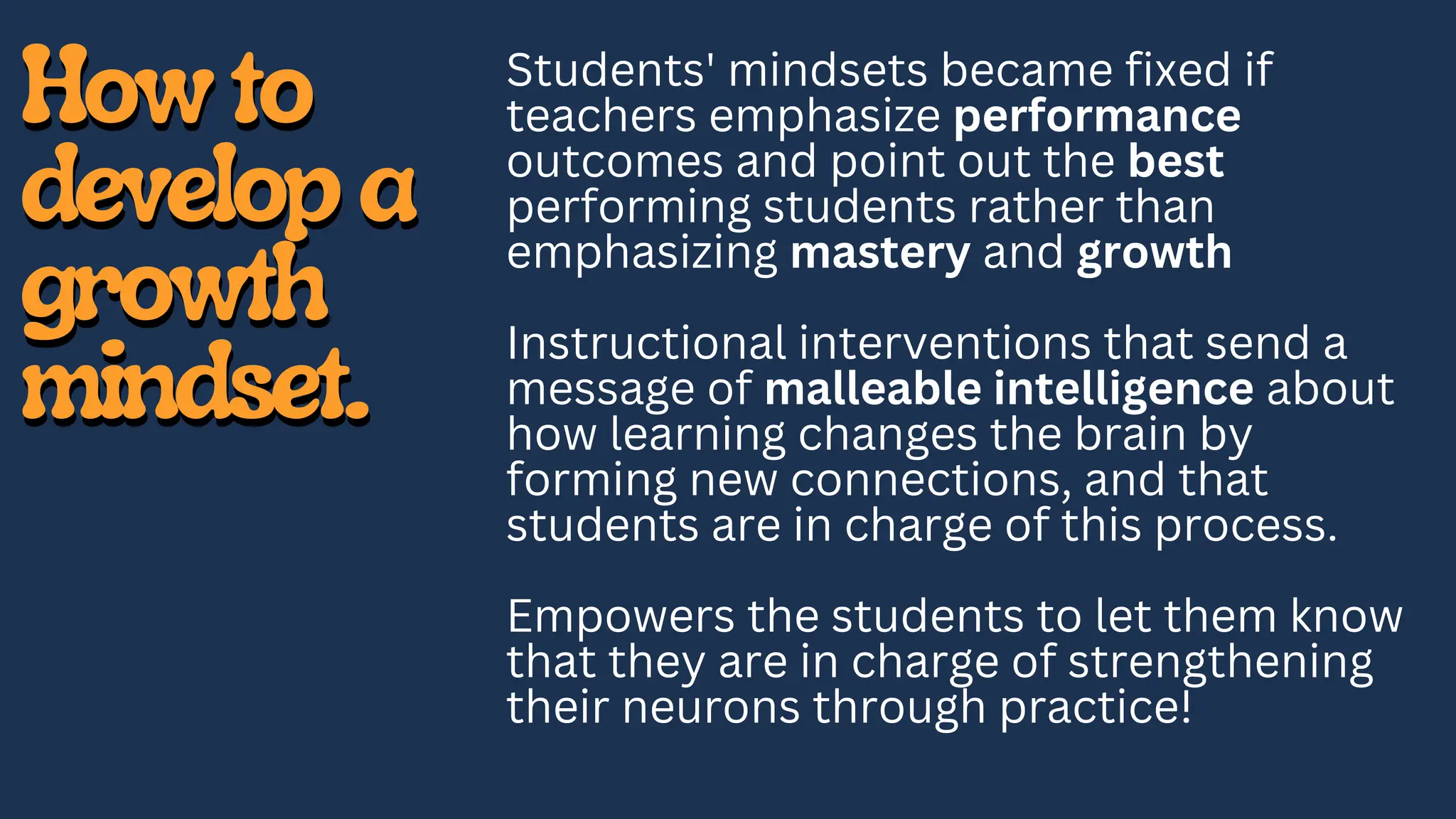 Growth Mindset Presentation | PPT