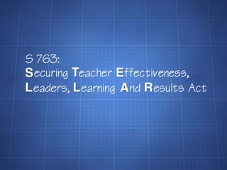 Data-driven teacher effectiveness: Where to begin? | PPT