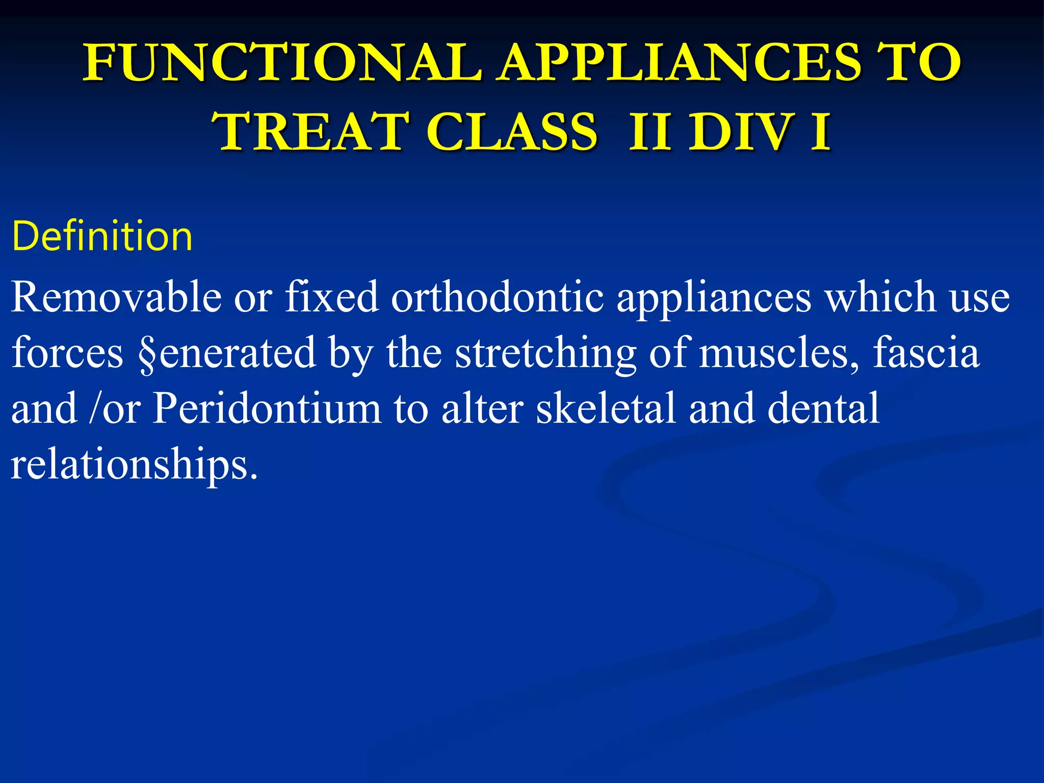 Growth modification of different types of malocclusion | PPTX