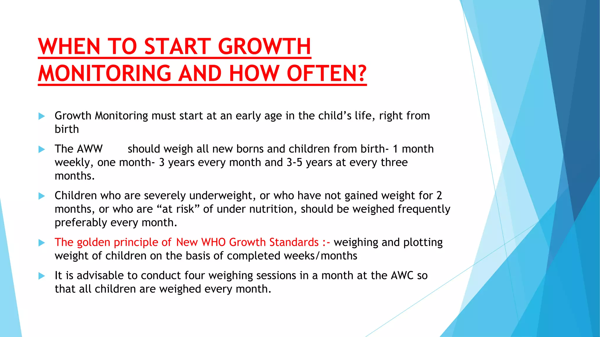 Growth monitoring | PPTX