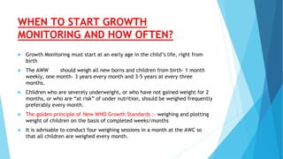 Growth monitoring | PPTX