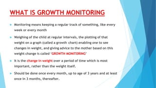 Growth monitoring | PPTX
