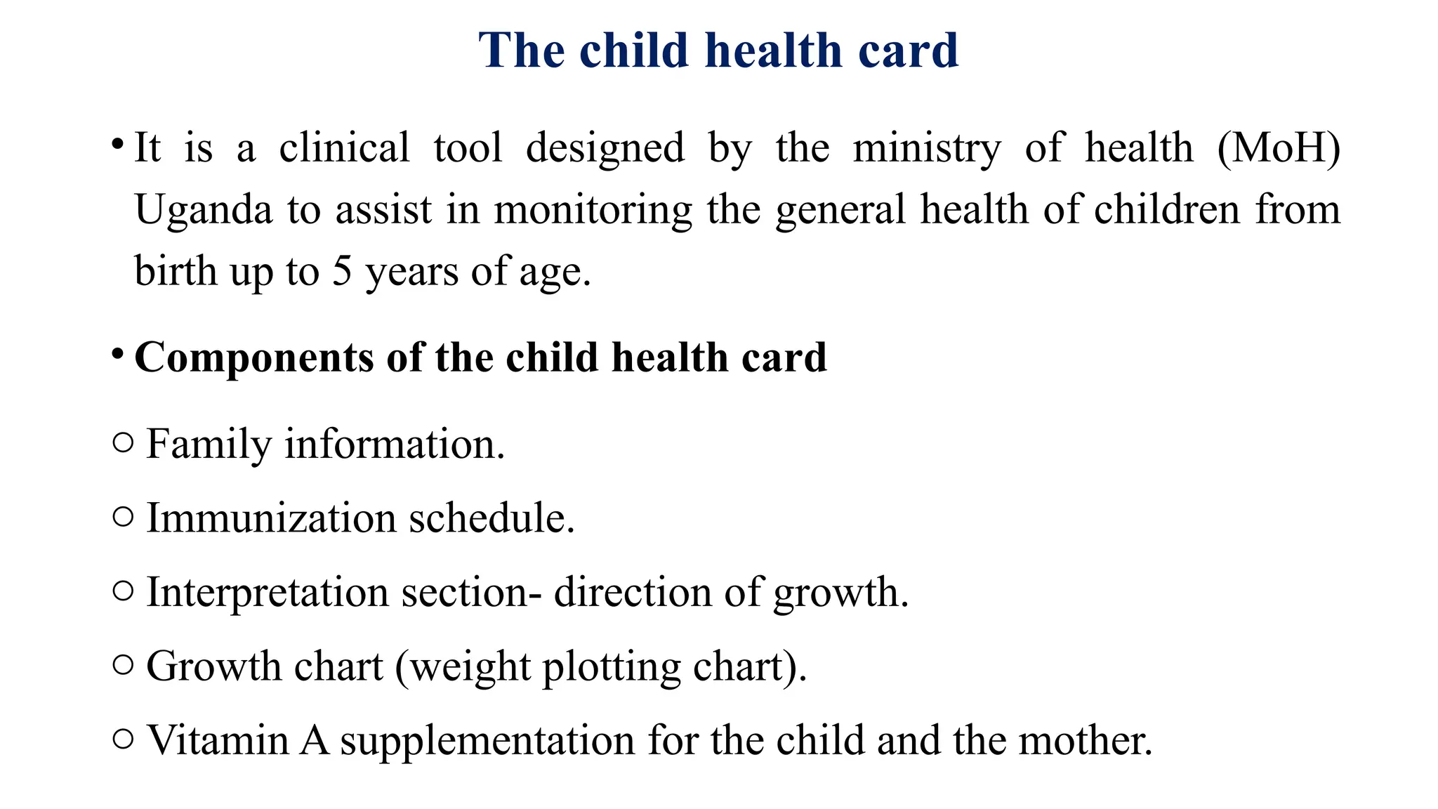 GROWTH MONITORING IN CHILDREN power point | PPTX