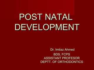 Growth n development postnatal | PPT