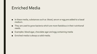 Growth & nutrition of bacteria | PPTX