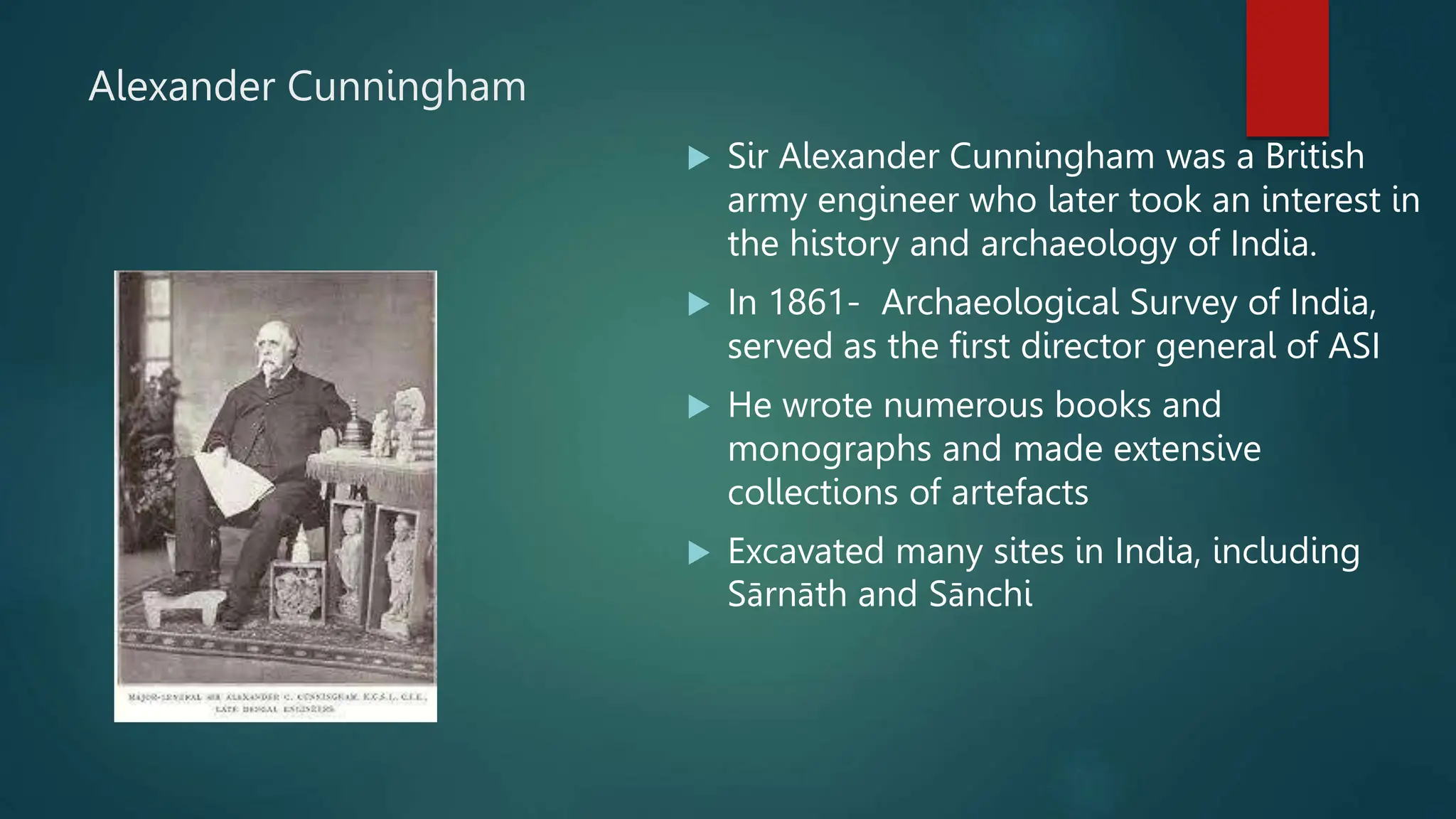 Presentation about growth of archaeology in India | PPTX