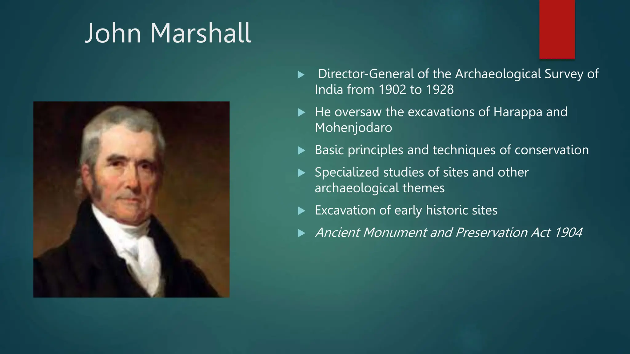 Presentation about growth of archaeology in India | PPTX