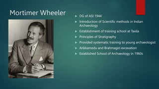 Presentation about growth of archaeology in India | PPTX