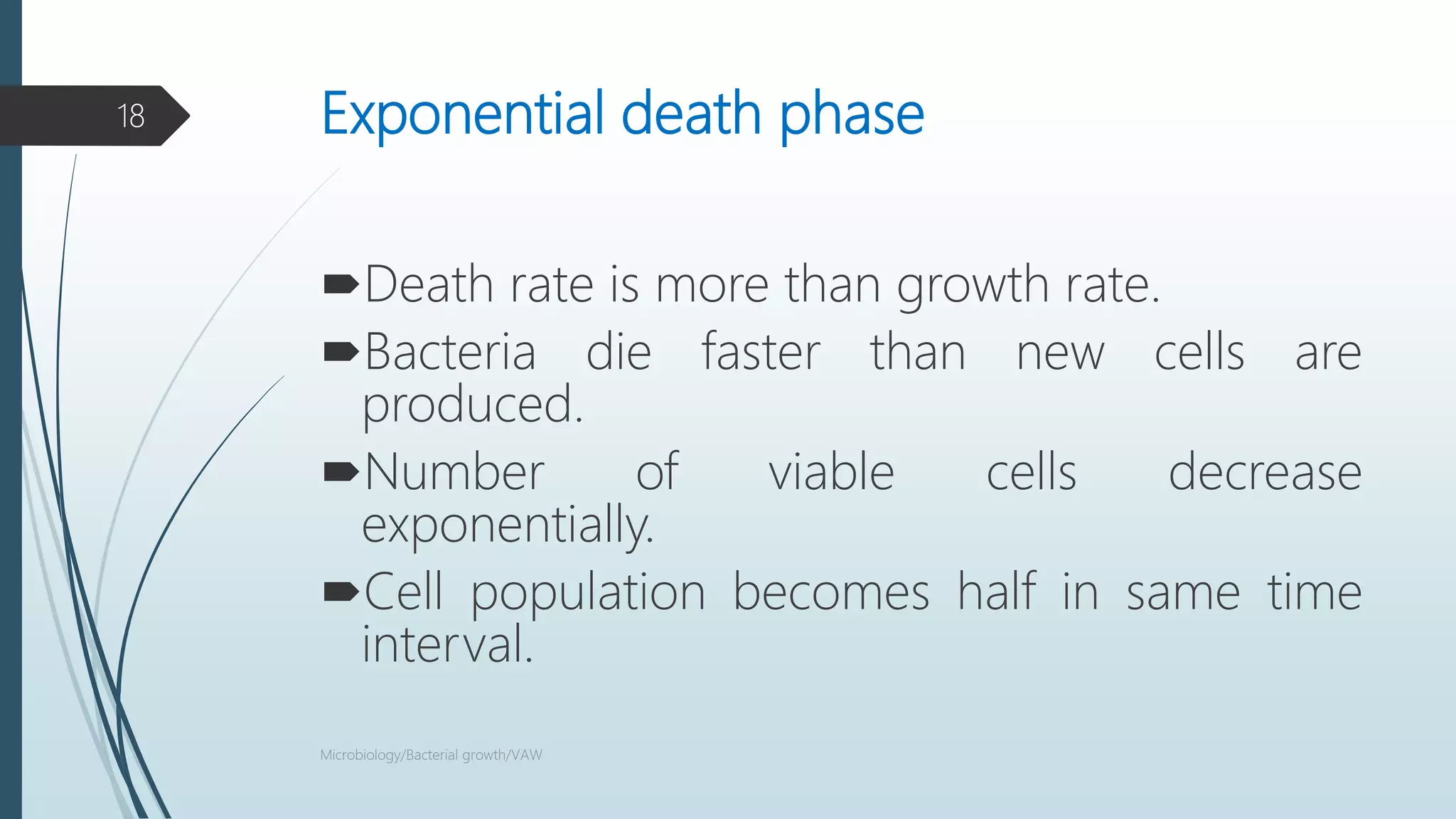 Growth of bacteria | PPTX