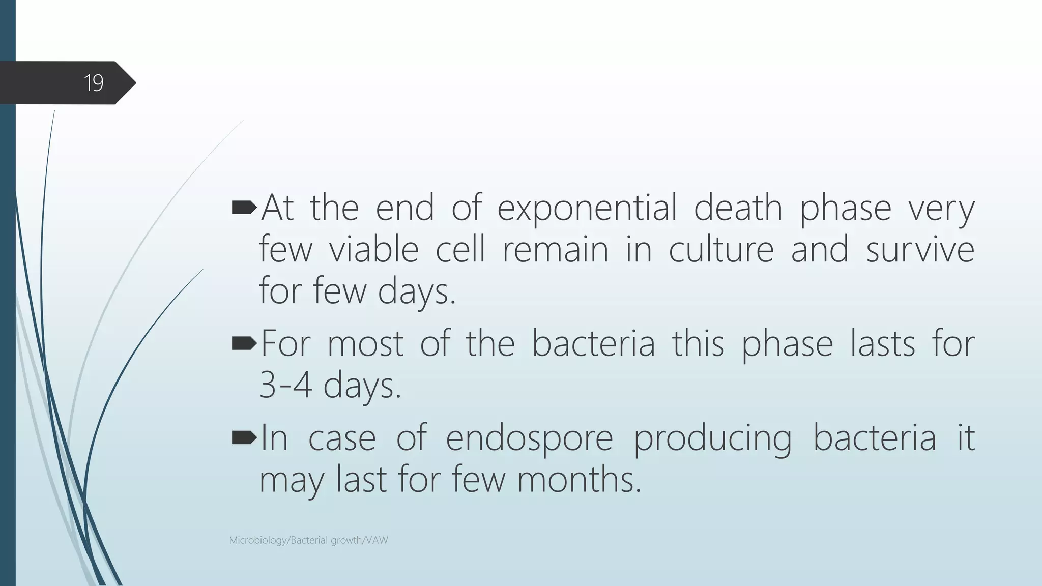 Growth of bacteria | PPTX