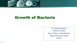 Growth of bacteria | PDF