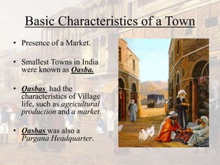 Growth of cities and towns during medieval india | PPTX