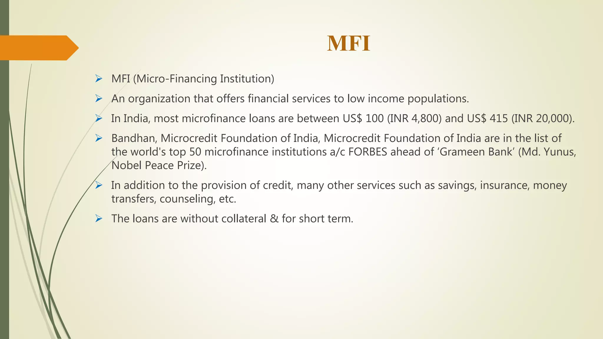 Growth of financial sector in india | PPTX