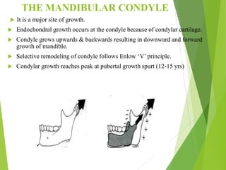 GROWTH AND DEVELOPMENT OF MANDIBLE - DR. SAUMYA PAUL | PPTX