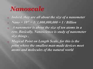 Growth of nanotechnology | PPTX