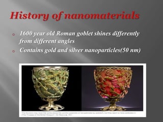 Growth of nanotechnology | PPTX