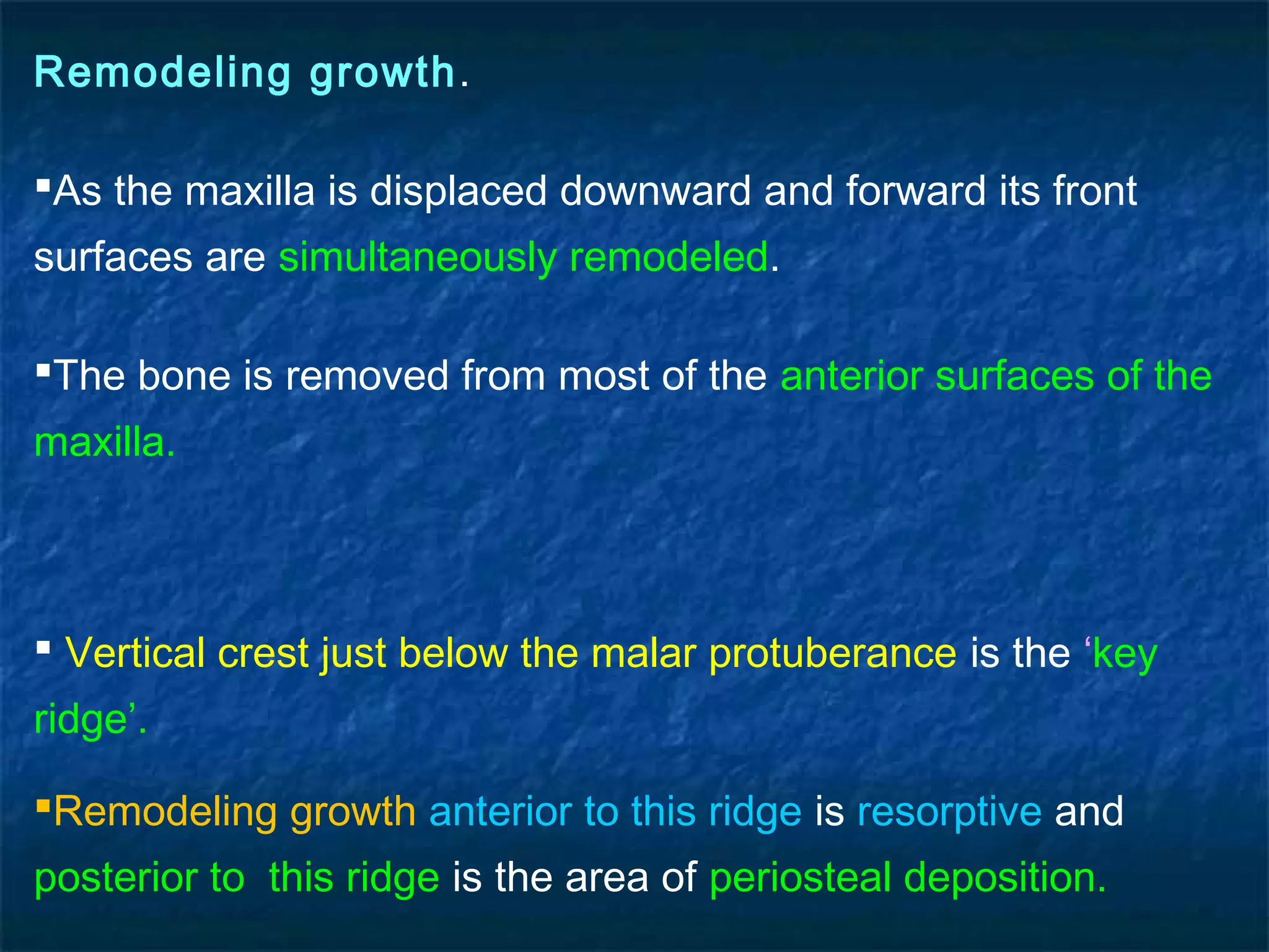 Growth of Nasomaxillary Complex and Mandible | PPT
