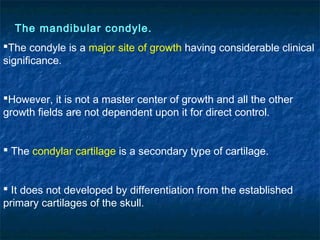 Growth of Nasomaxillary Complex and Mandible | PPT