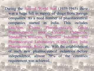 Growth of pharmaceutical industry | PPTX