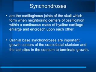 Growth of skull & jaws | PPT