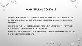 Growth of the mandiblegrowth and development | PPT | Free Download