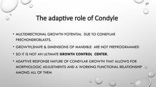 Growth of the mandiblegrowth and development | PPT | Free Download