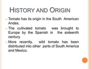 Growth of tomato | PPT