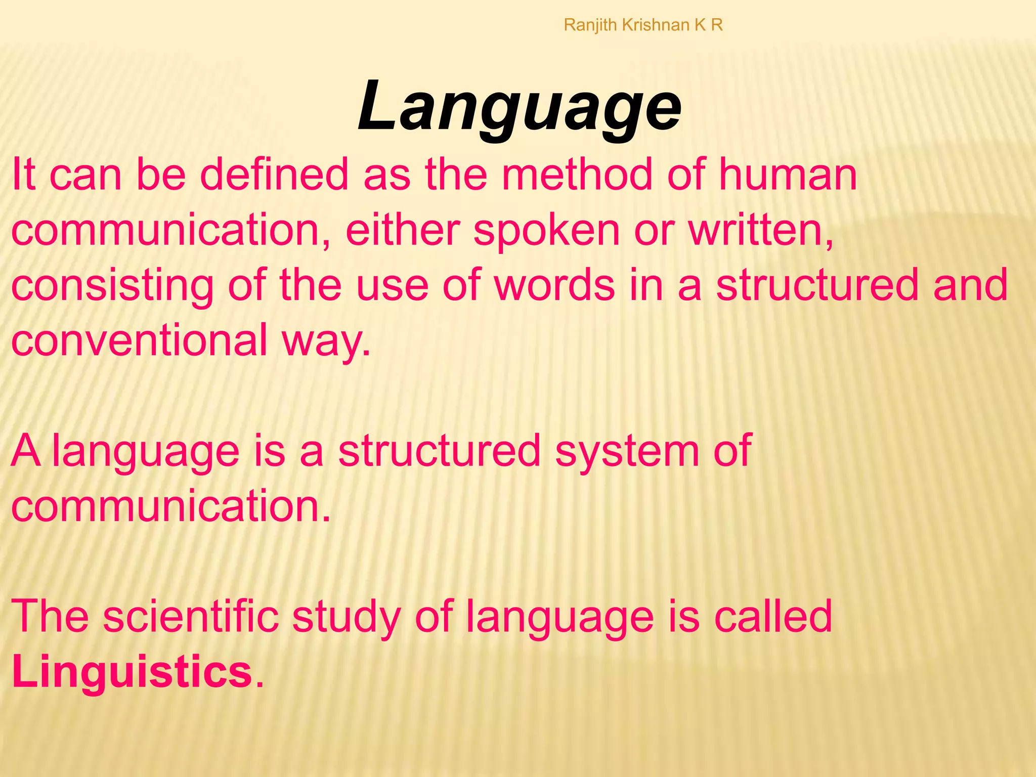 Growth of vocabulary or Word Formation | PPTX
