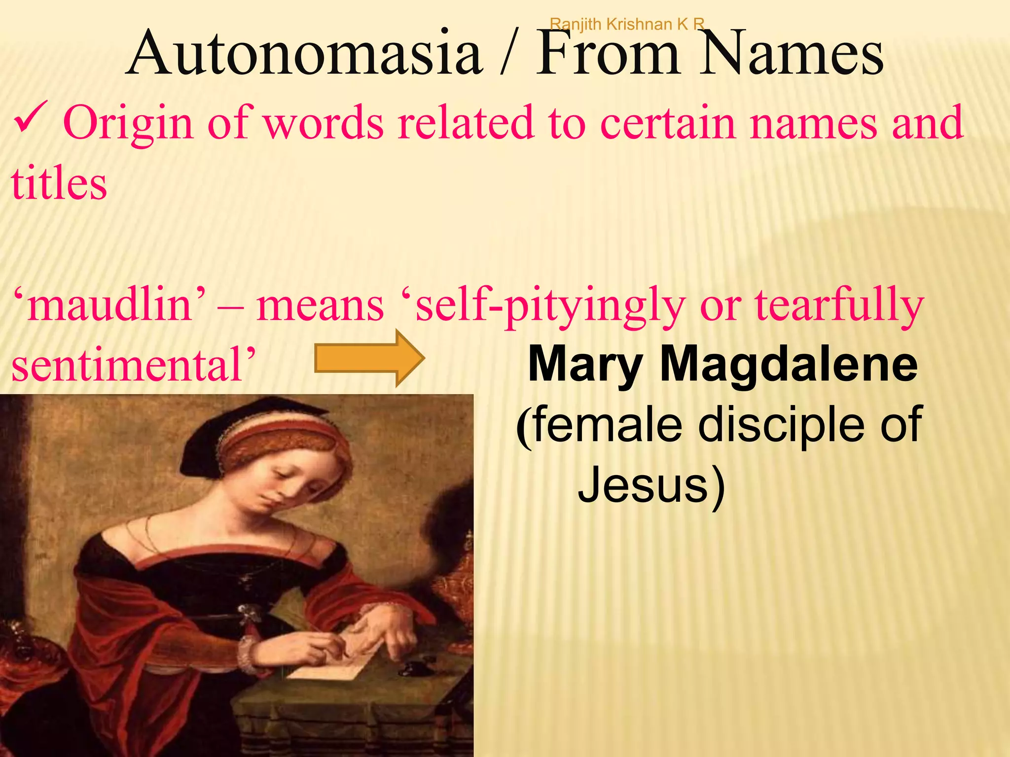 Growth of vocabulary or Word Formation | PPTX