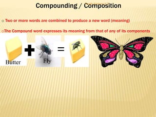 Growth of vocabulary or Word Formation | PPTX